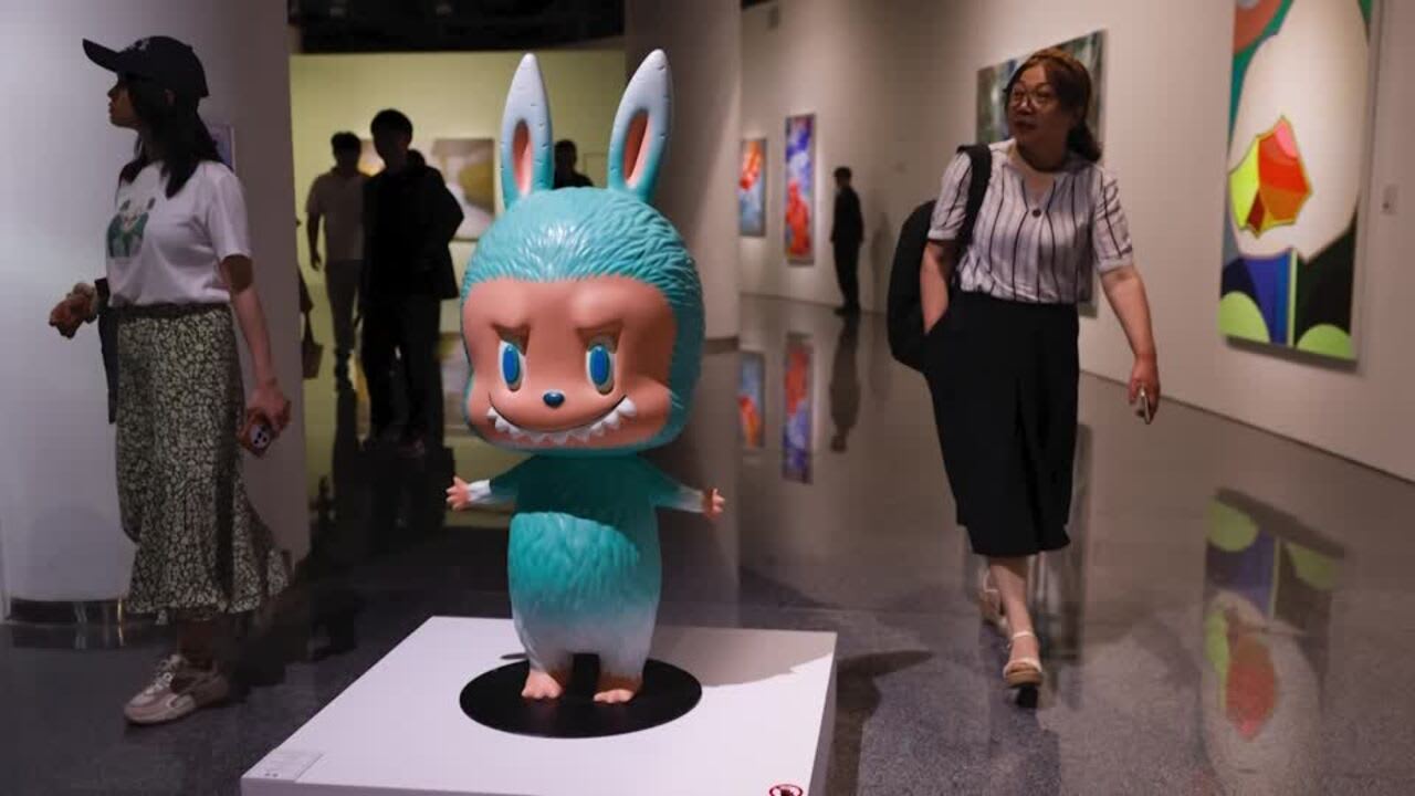 Labubu figure breaks record with $150K sale in China