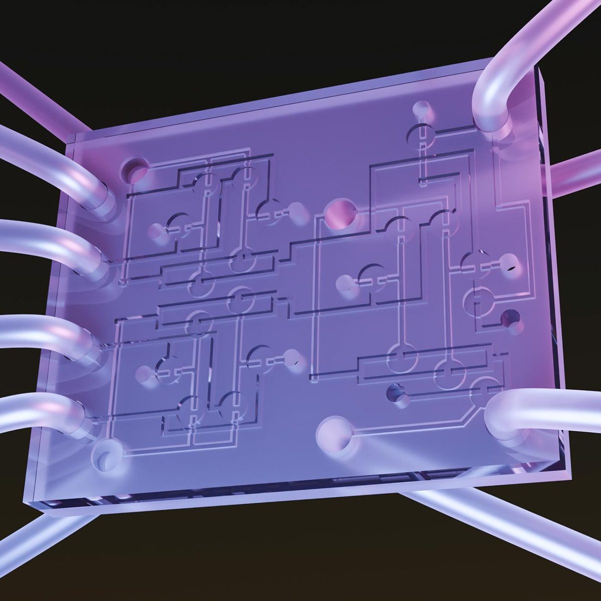Air-Powered Logic Circuits