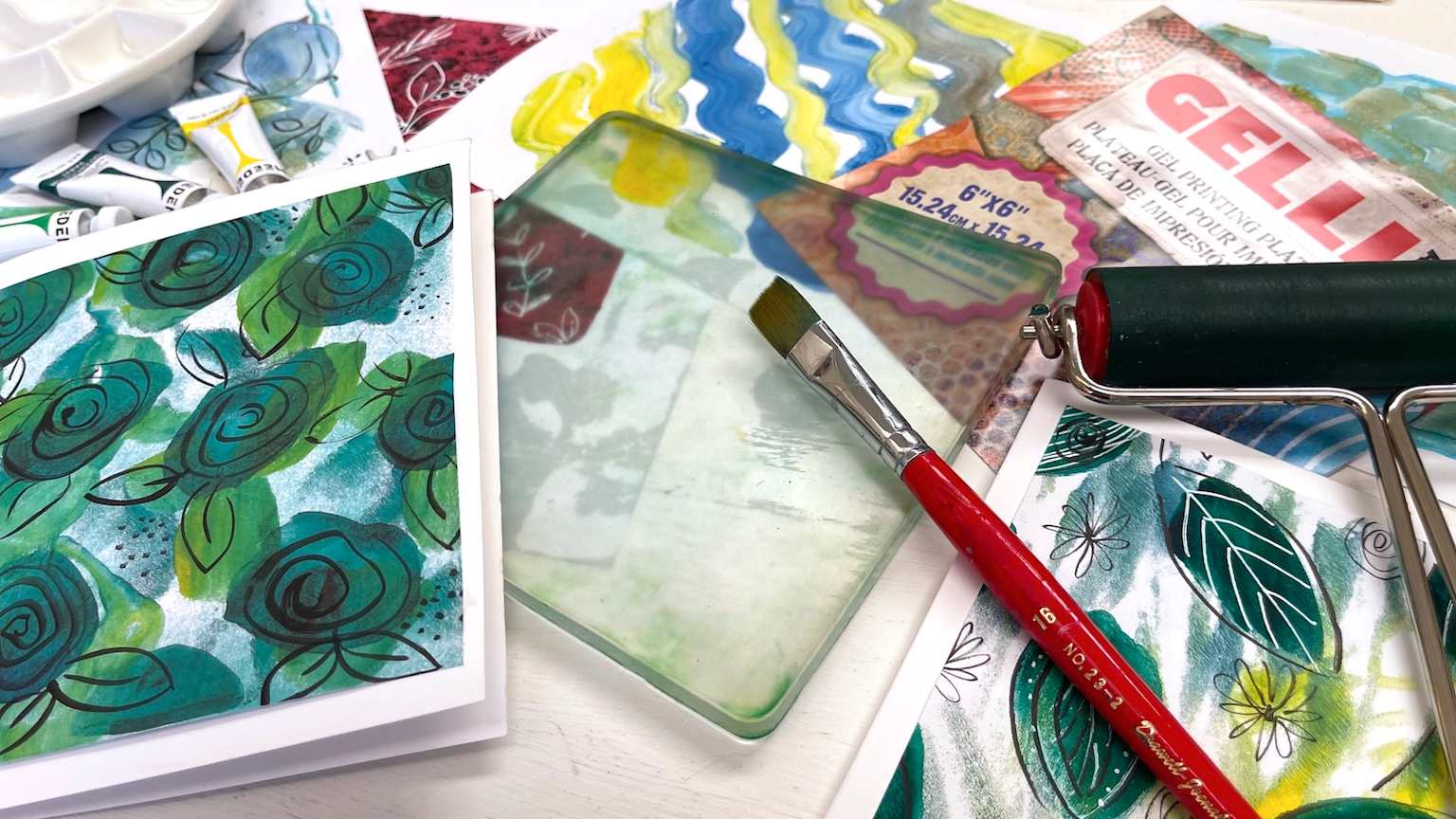 Gel Plate Artists' Rising Fame